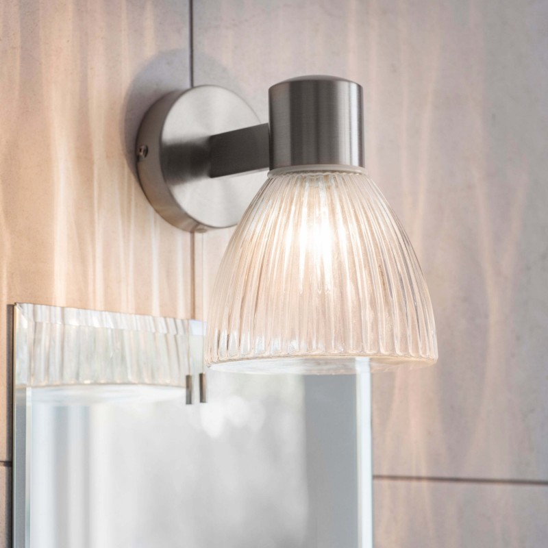 Badkamerlamp Wand Campden | Badkamerlamp met Trekkoord