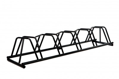 Fietsenrek Zwart 5 Fietsen | Design Fietsenrek Staal